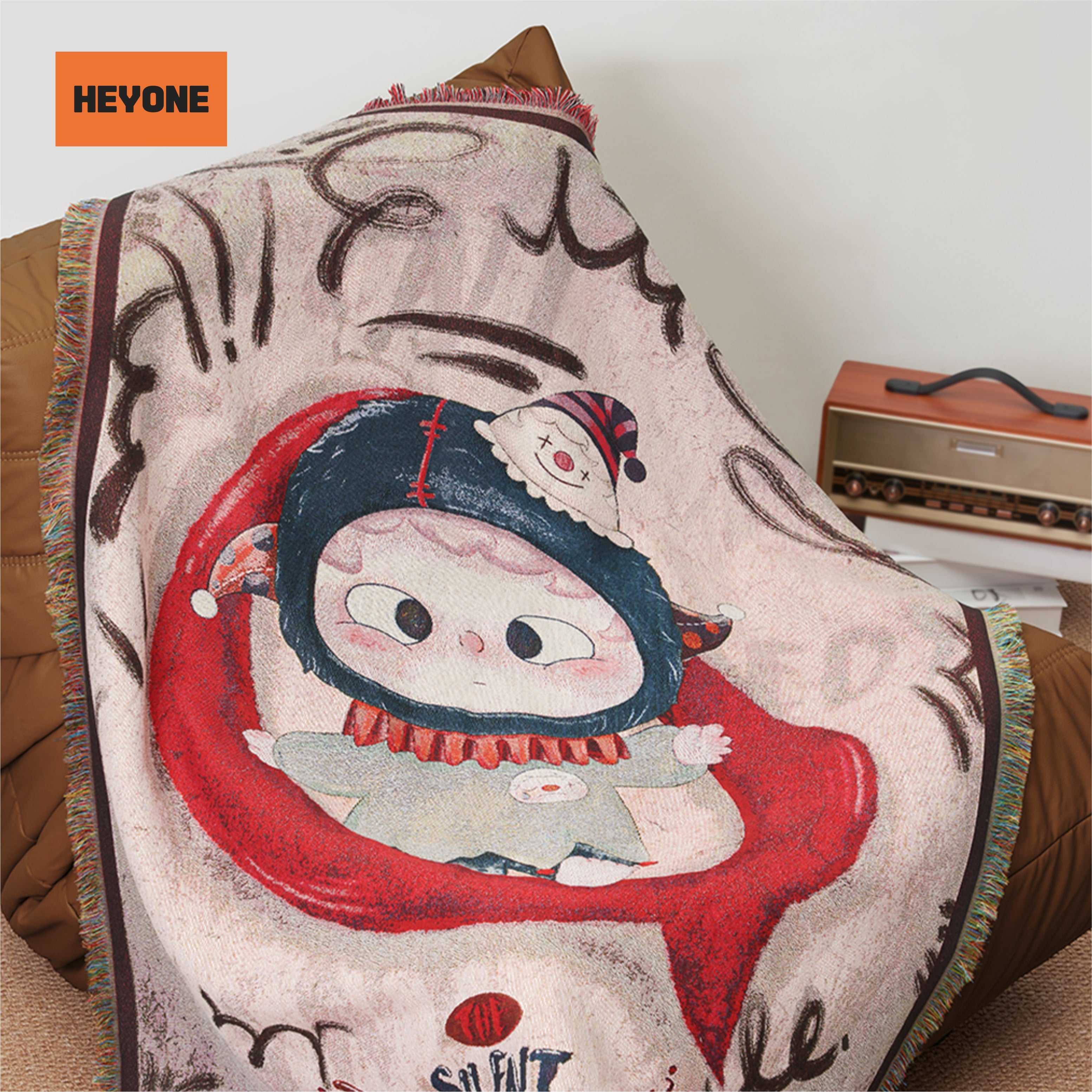 OZAI-Silent Drama of Emotions Series Tapestry – Heyoneglobal